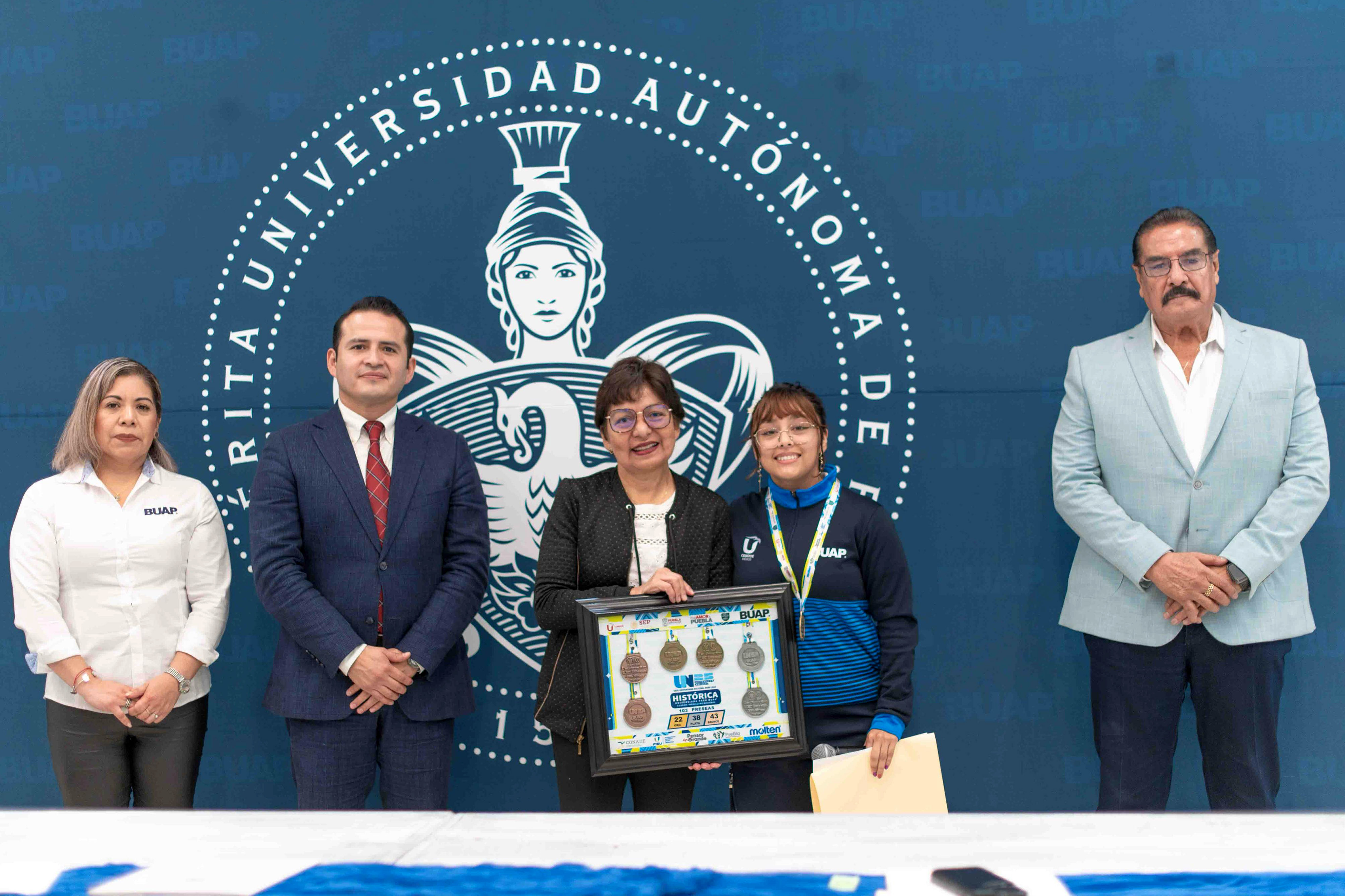 Reconoce la Rectora Lilia Cedillo a los medallistas BUAP de la Universiada Nacional 2025 ...